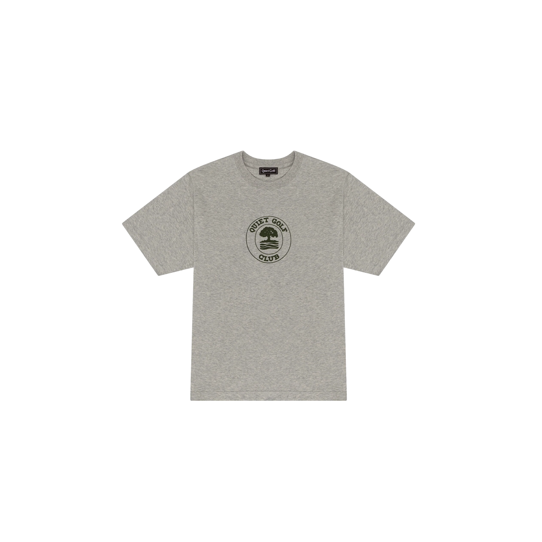 Quiet Golf Oak T-Shirt - Ash – Bisque Golf