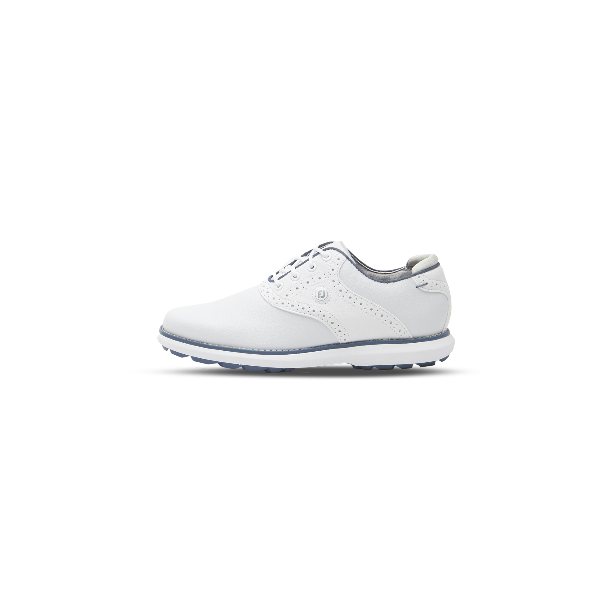FootJoy Womens Traditions Spikeless White – Bisque Golf