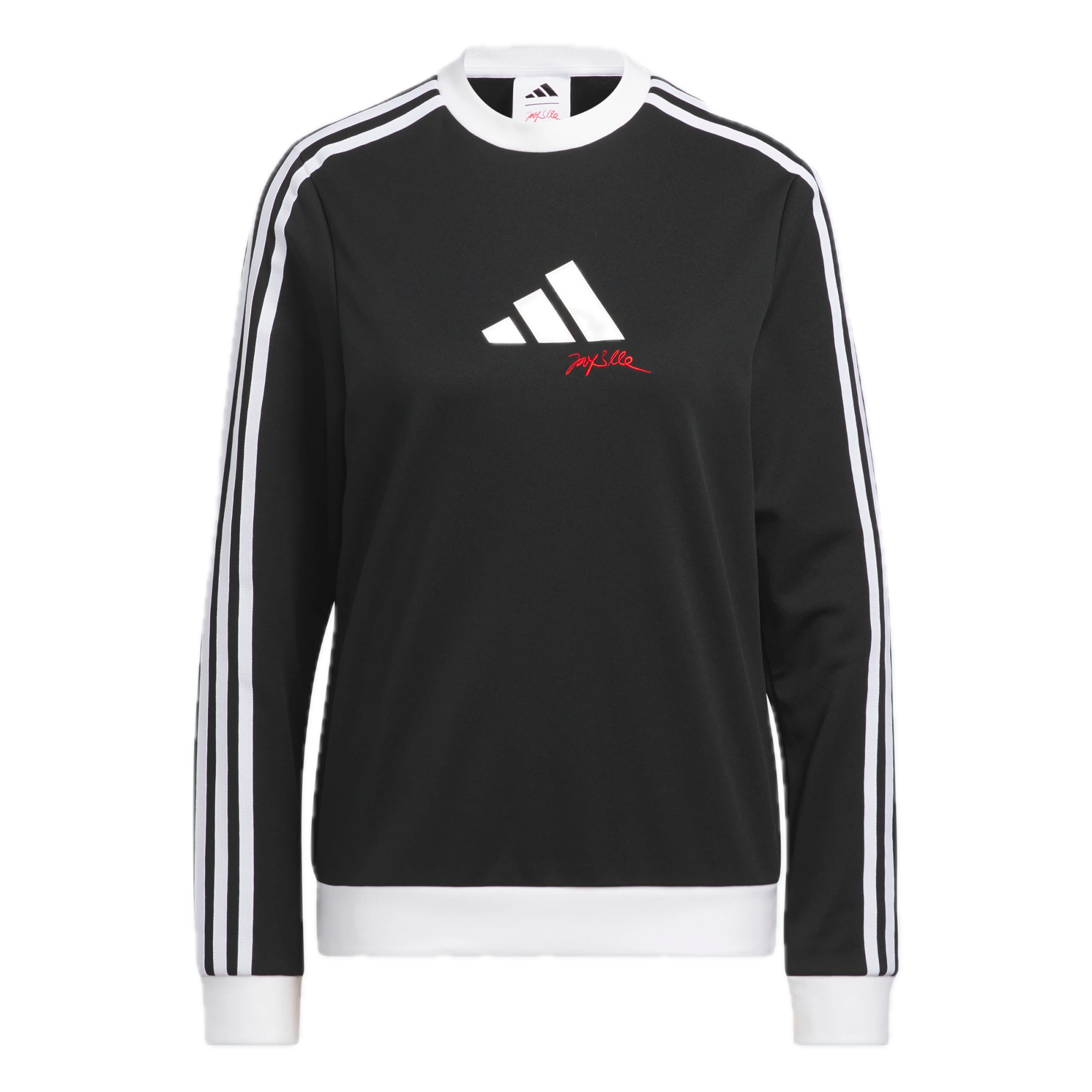 adidas W JL3 LS CREW - Black – Bisque Golf