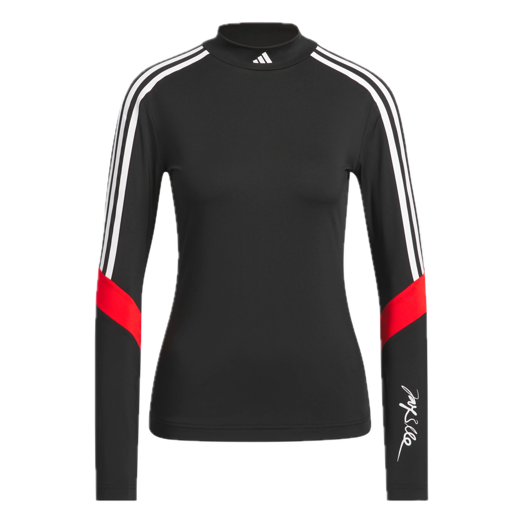 adidas W JL3 LS MOCK - Black – Bisque Golf