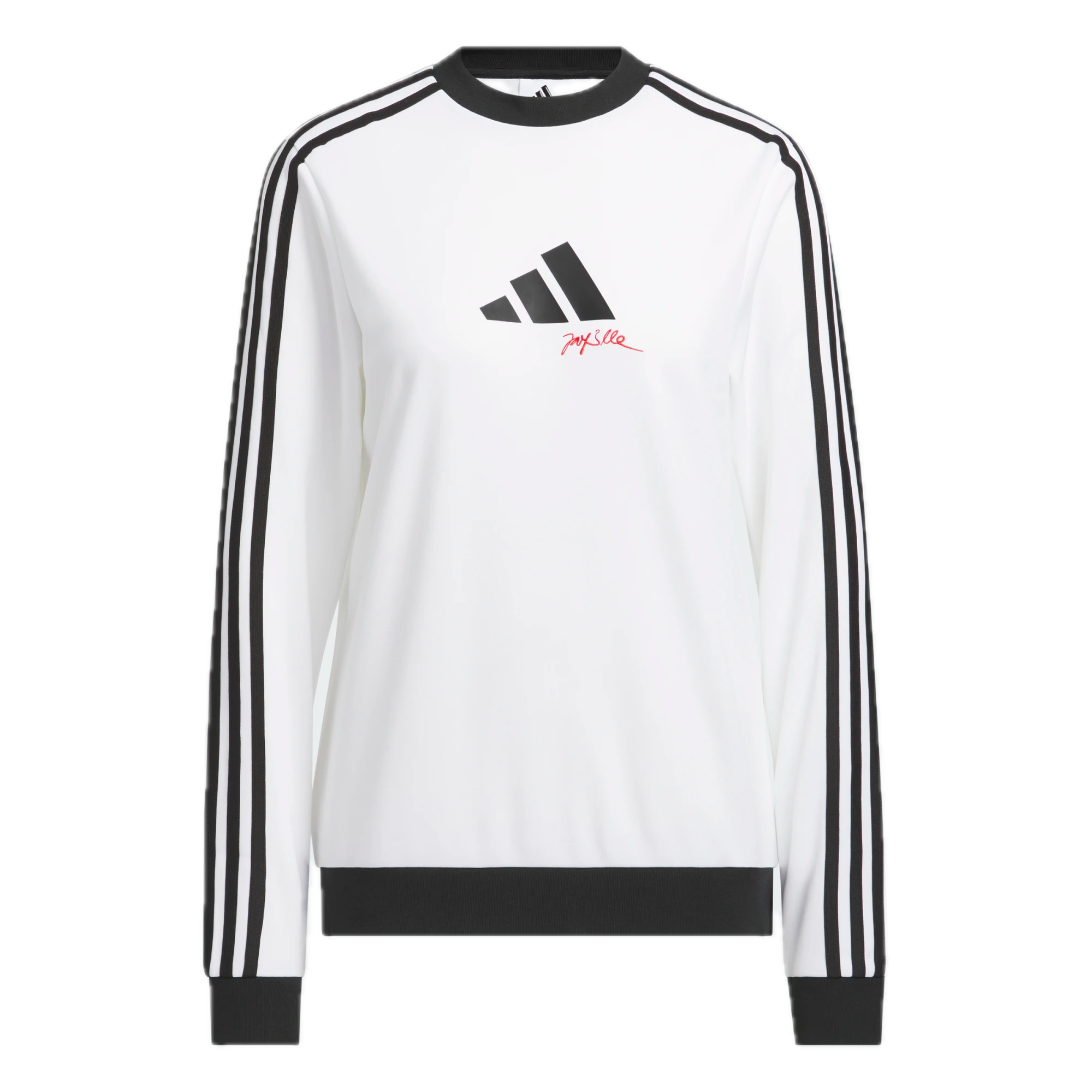 adidas W JL3 LS CREW - White – Bisque Golf