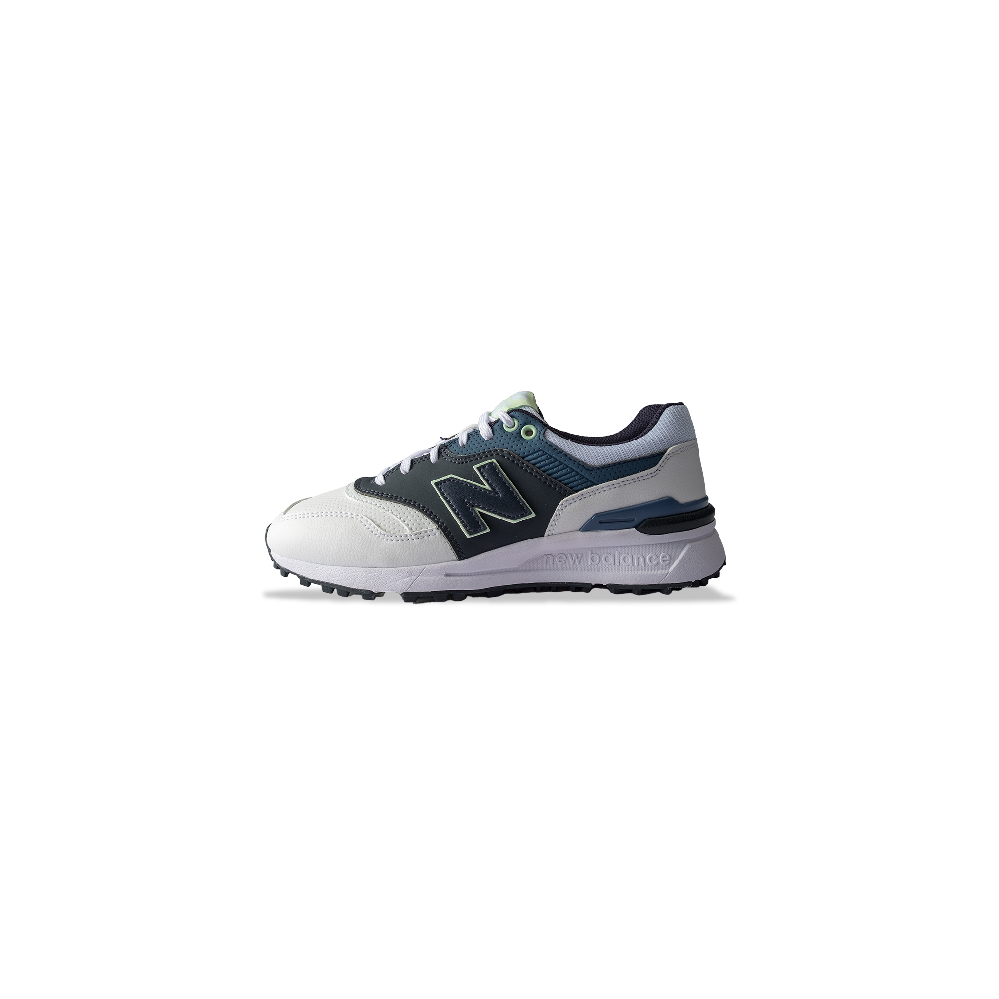 New Balance 997SL White/Navy – Bisque Golf