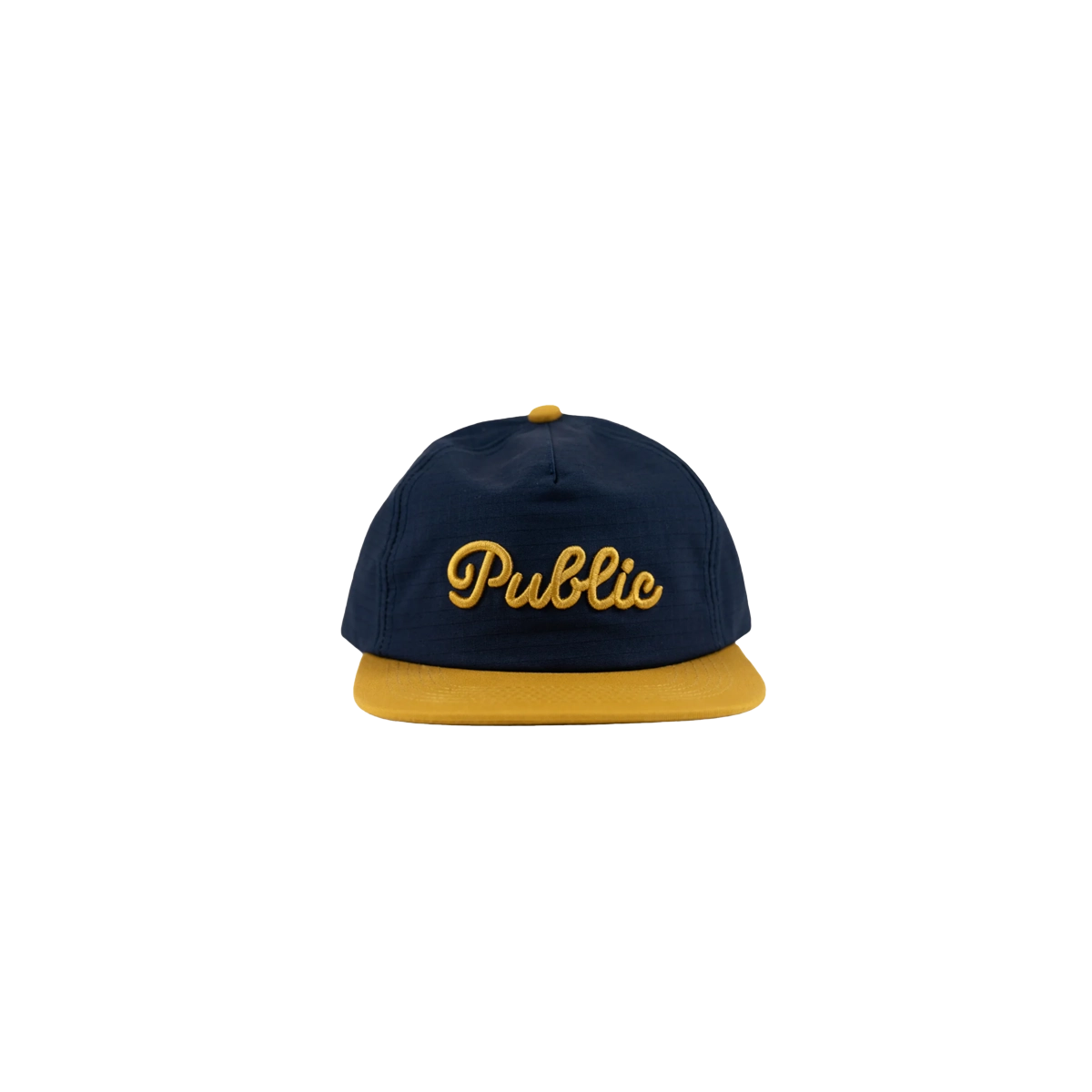 Public Drip Script Hat - Navy Blue – Bisque Golf