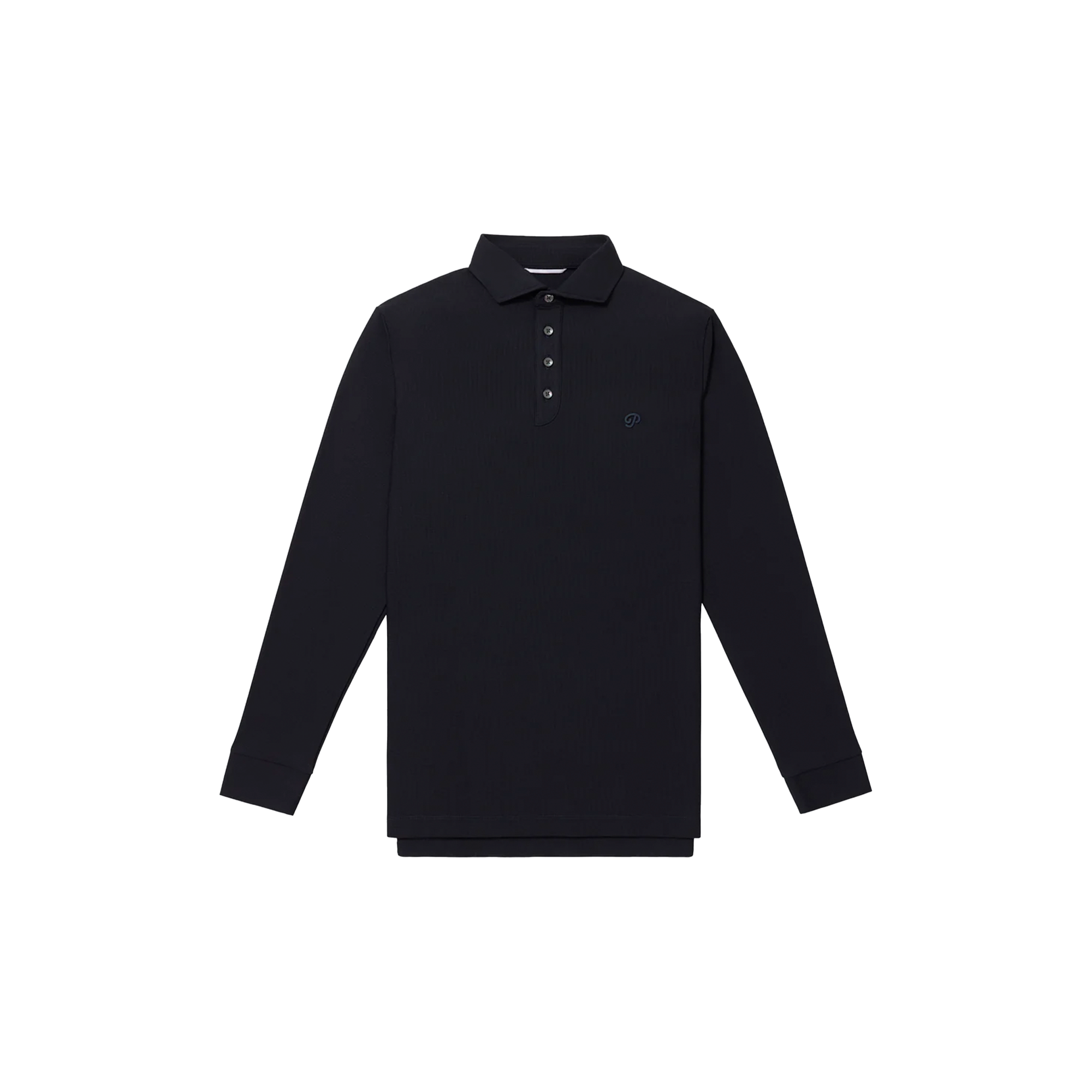 Public Drip Triborough Waffle Knit Polo - Navy – Bisque Golf